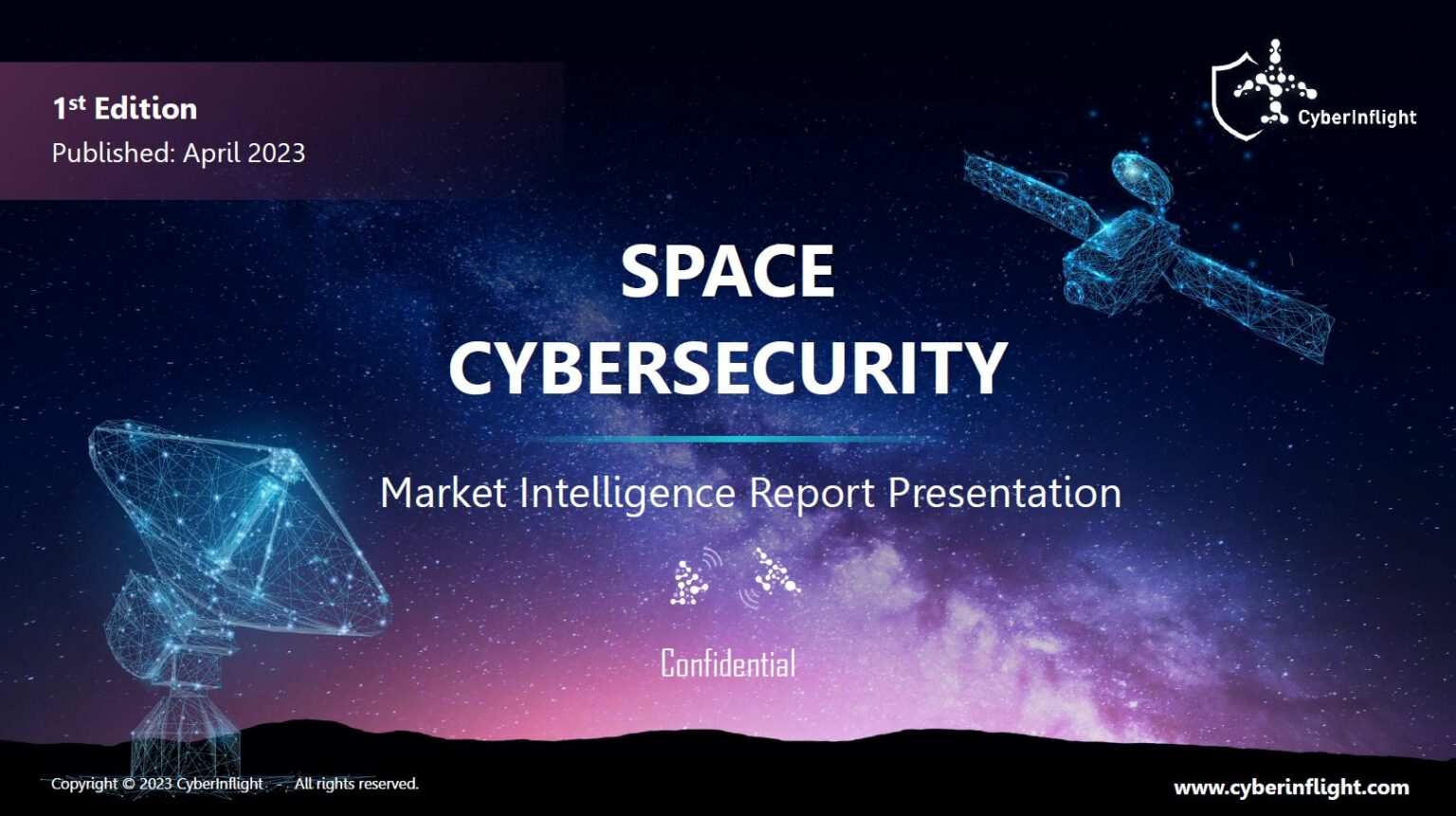 Sample of the last Space Cybersecurity Market Intelligence 2023 Report ...